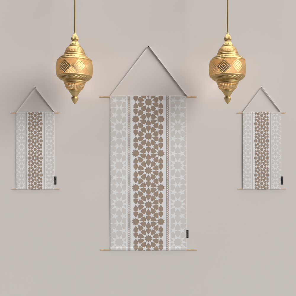 Wahawy Fabric Posters Set