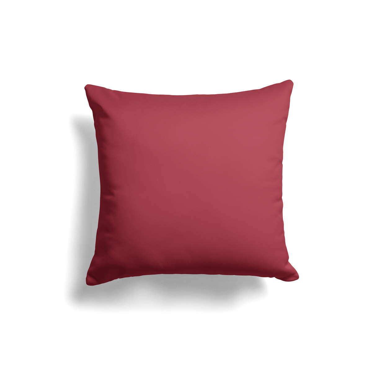 Plain Dark Red Cushion