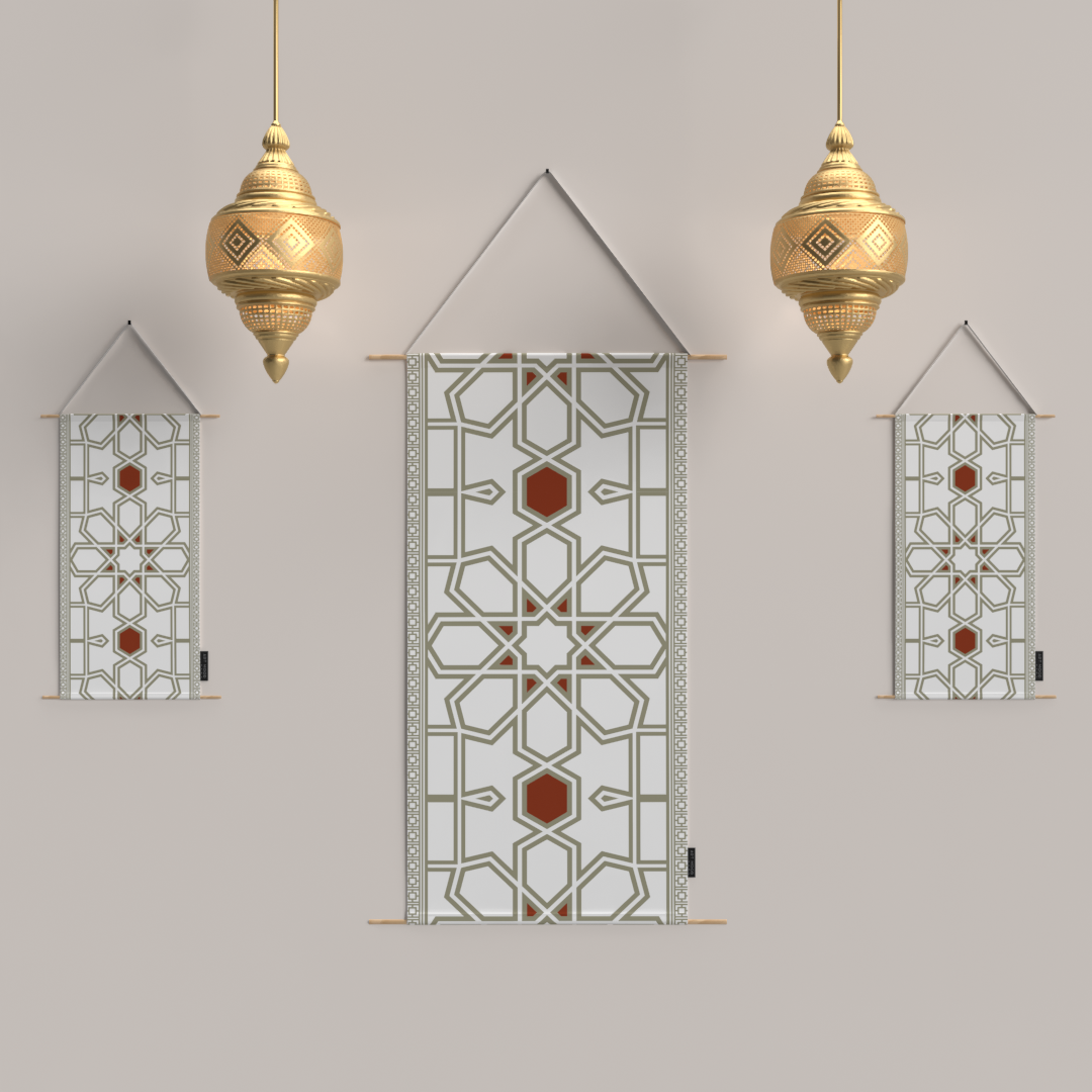Nijma Fabric Posters Set