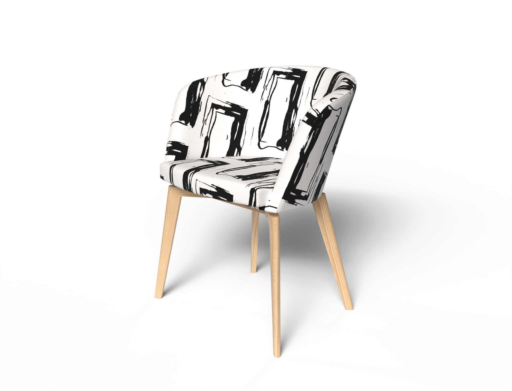 Black & White Pattern "AMF-05-00106-01"